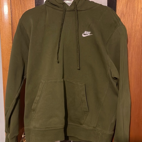 Nike | Sweaters | Army Green Nike Hoodie | Poshmark